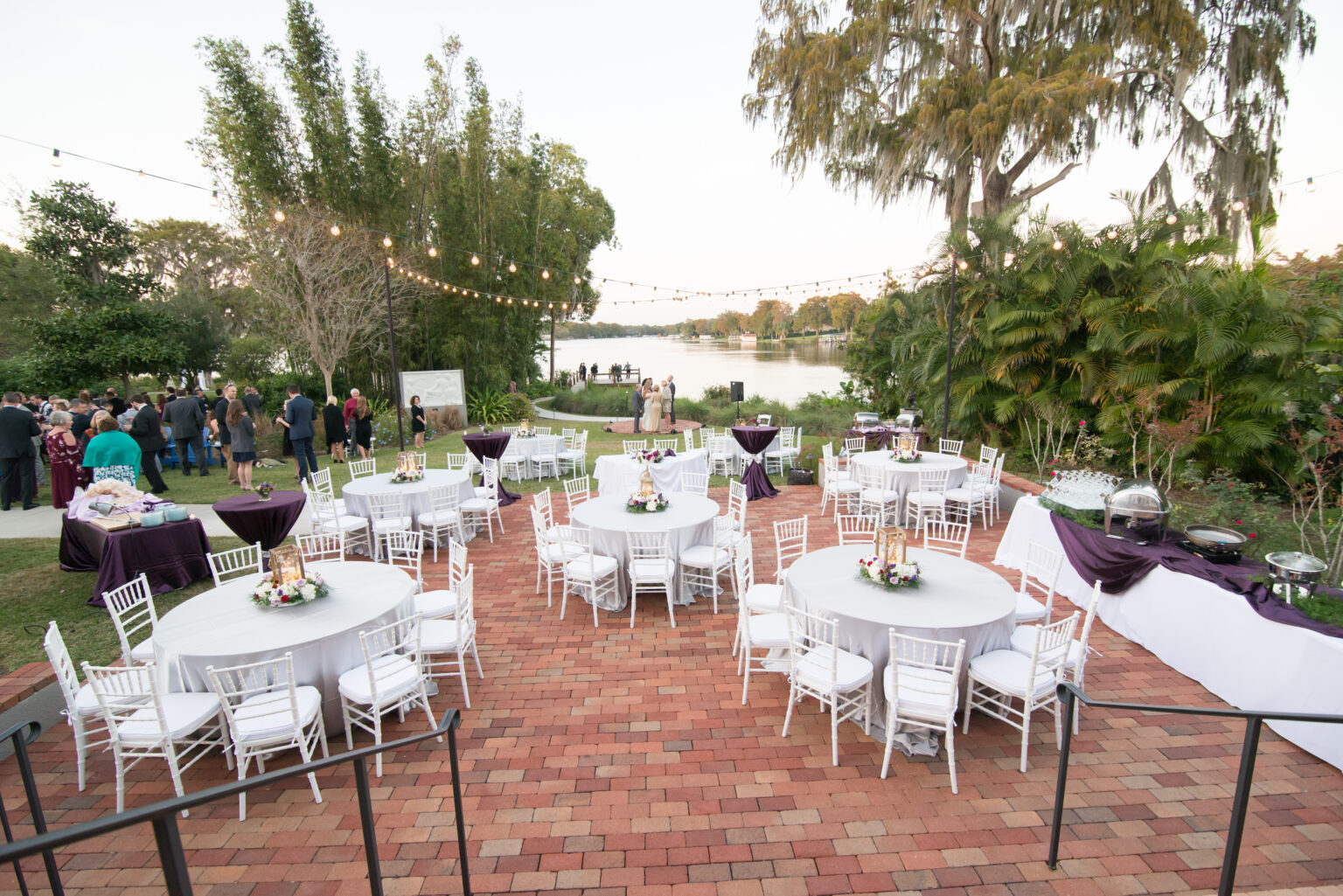 Capen House: Chris & Kristin's Classic Purple & White Wedding - Anna ...